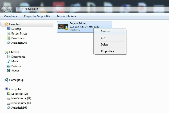 Come Recuperare i File Non Salvati o Cancellati di AutoCAD