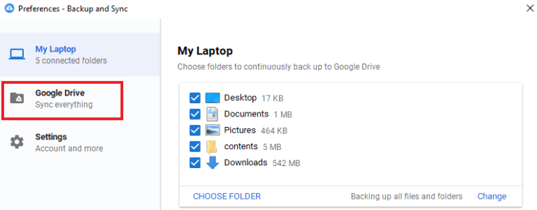 How To Configure Google Drive To Sync Specific Folders Or File Types?