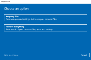 How to Fix Failed System Restore in Windows 10