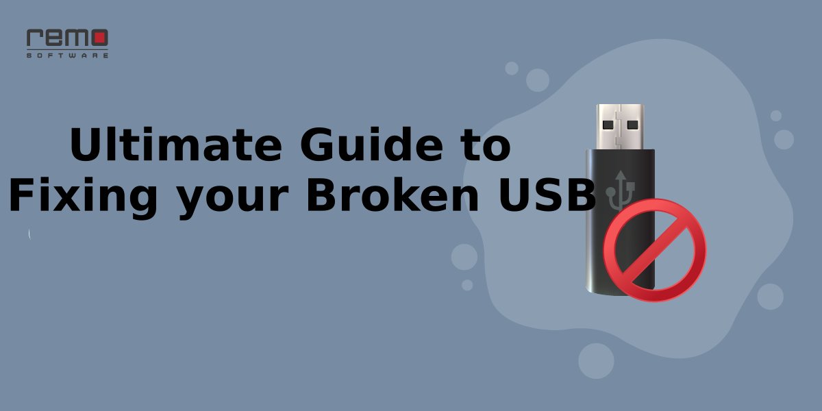 A Complete Guide on Broken Flash Drive Data Recovery
