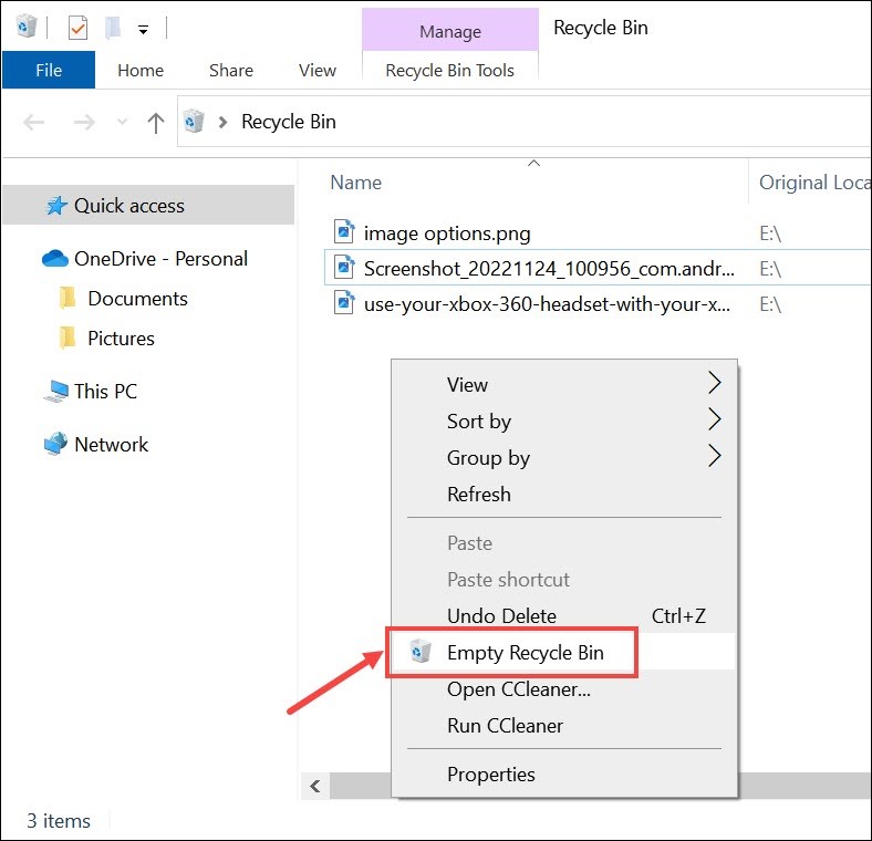Where is Recycle Bin in Windows? - Info | Remo Software