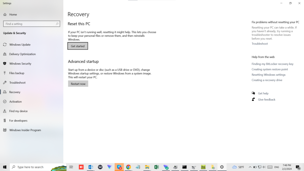 Recover Files after Factory Reset Windows 10 and Windows 11